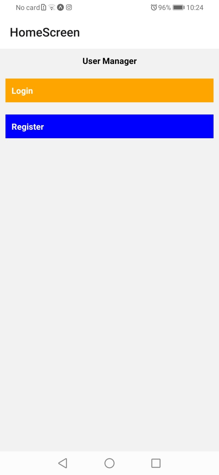 React Native Expo Login/Register dengan PHP database Mysql