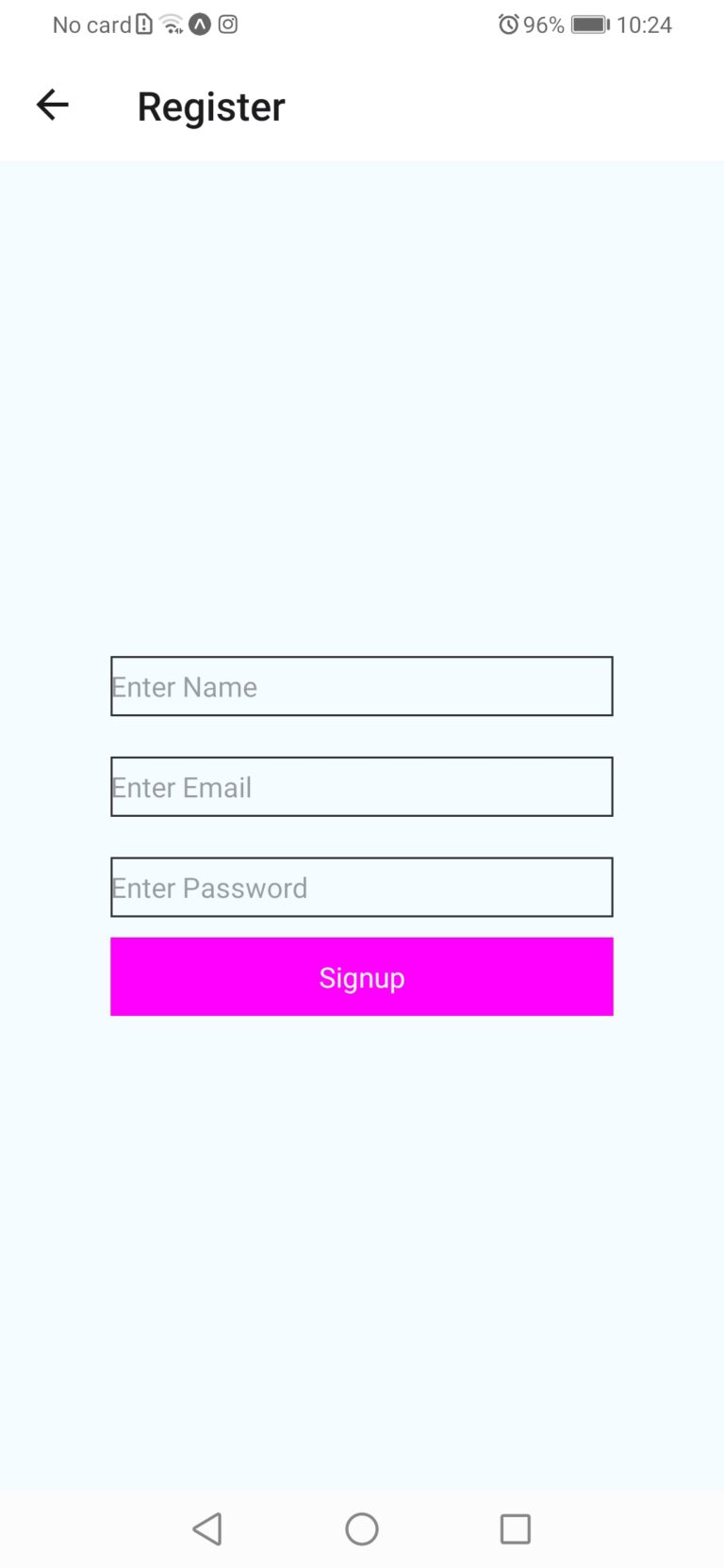 React Native Expo Login/Register dengan PHP database Mysql