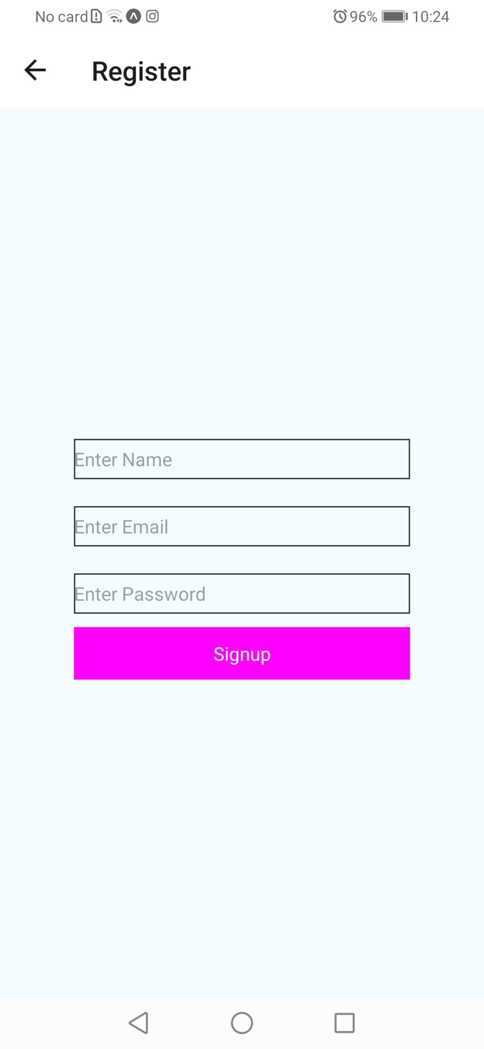 React Native Expo Login/Register with PHP Mysql database