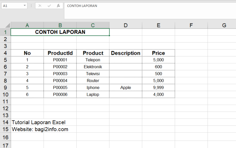 Membuat Laporan Excel dari MySql menggunakan PHP_XLSXWriter